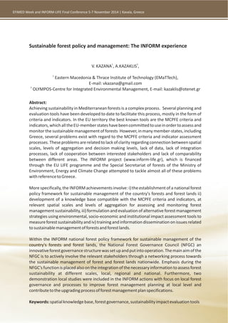 INFORM Conference Book of Abstracts | PDF