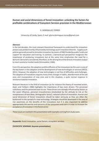 INFORM Conference Book of Abstracts | PDF