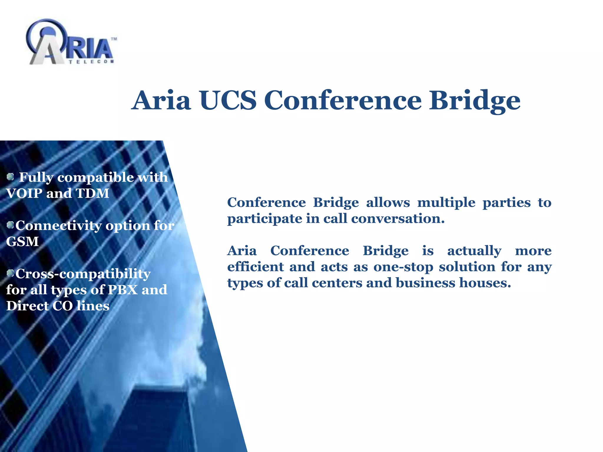 Conference bridge | PPT