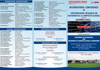 Conference brochure | PPT