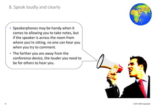 Conference Call Etiquette | PDF