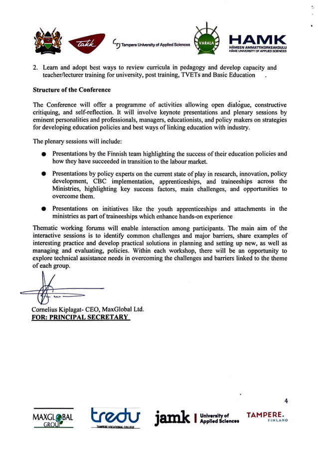 CONFERENCE CONCEPT NOTE.pdf | Education industry | Industries