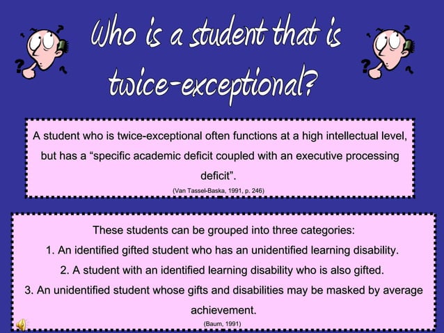 Identifying and supporting the education of students who are twice ...