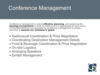 Conference Direct Powerpoint | PPT