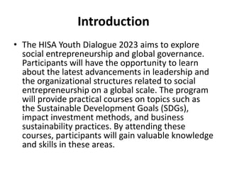 Conference in Spain by Headway Institute of Strategic Alliance (HISA ...