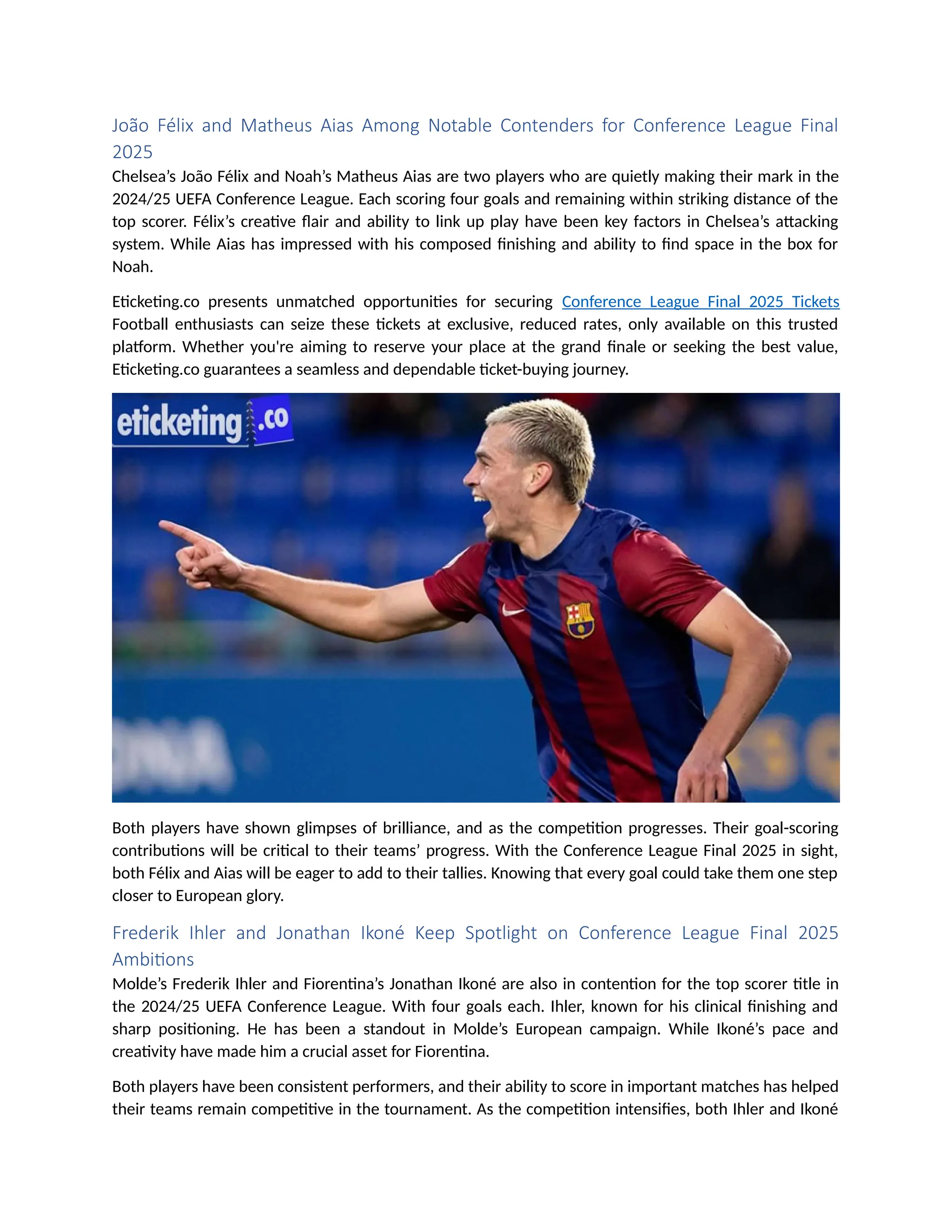 Conference League Final Notion: Marc Gui | DOCX