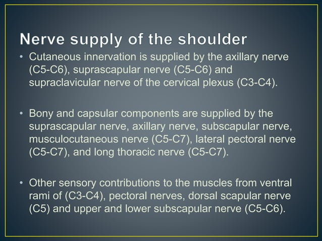regional anesthesia in shoulder arthroscopy | PPTX | Death, Injury, or ...