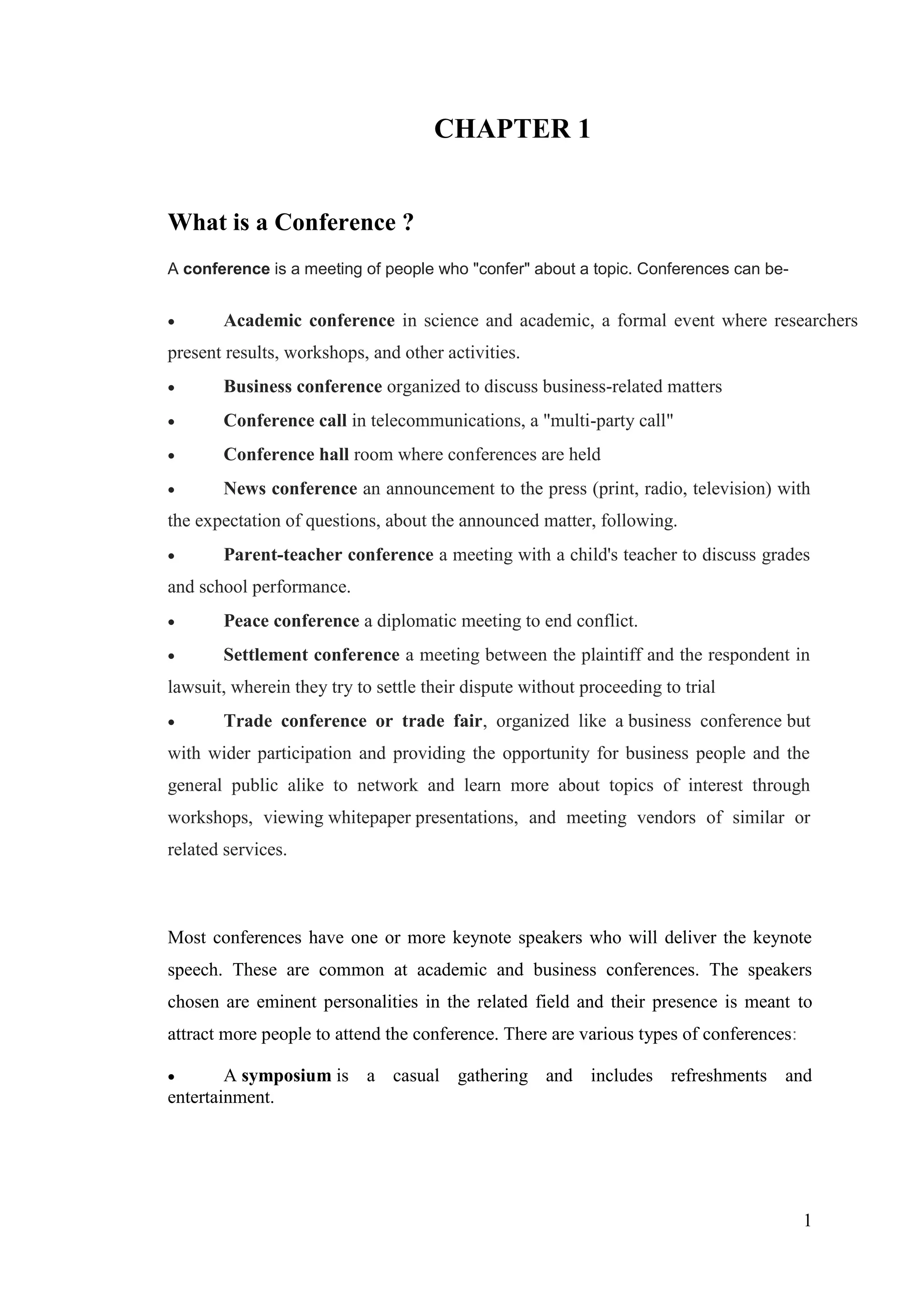 Conference management system | PDF