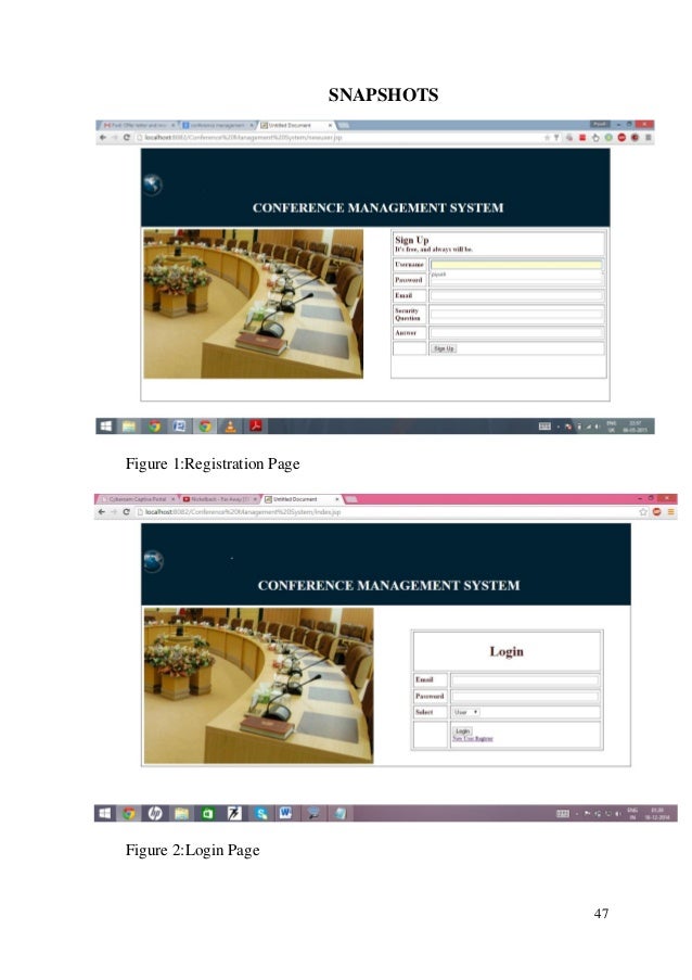 Component Diagram For Conference Management System Student R