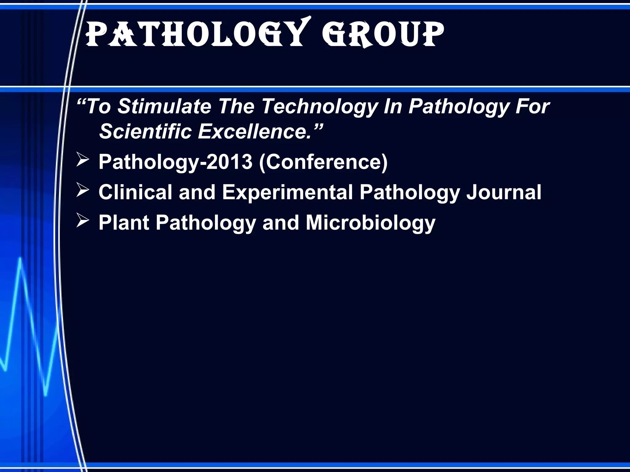 Conference on Pathology | PPT