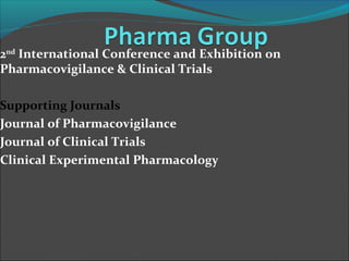 Conference on Pharma | PPT