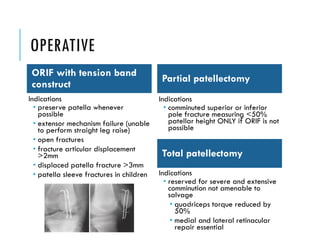 Conference ortho patella fx | PDF | Death, Injury, or Military Conflict ...