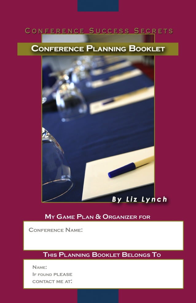 Conference Planning Booklet | PDF