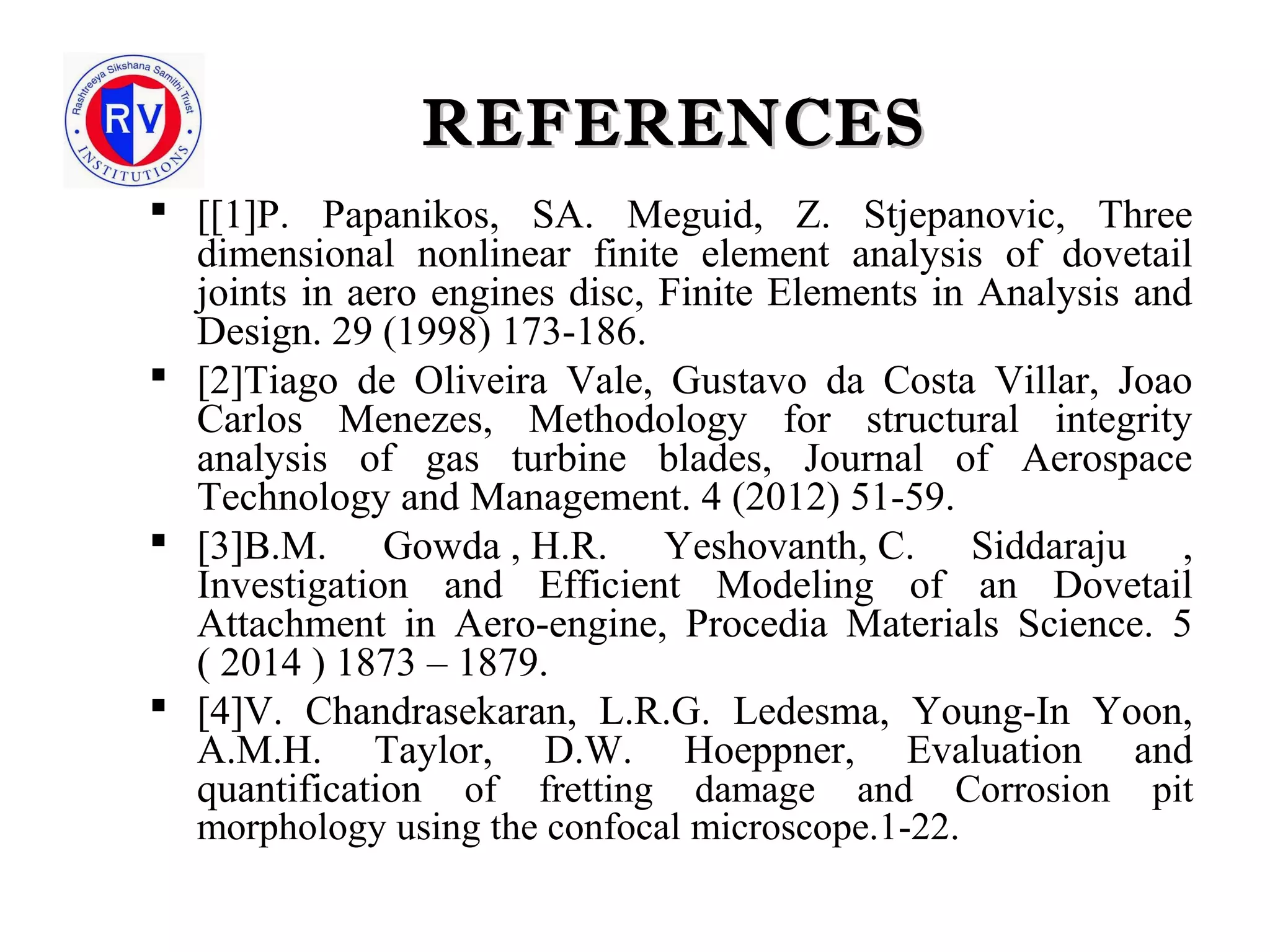 presentation on contact analysis of dovetail joint | PPT