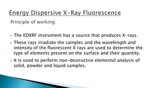 Study of GSR analysis on various surfaces | PPT