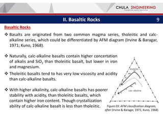 BASALT RESOURCES OF LOPBURI PROVINCE, THAILAND: A POTENTIAL SOURCE FOR ...
