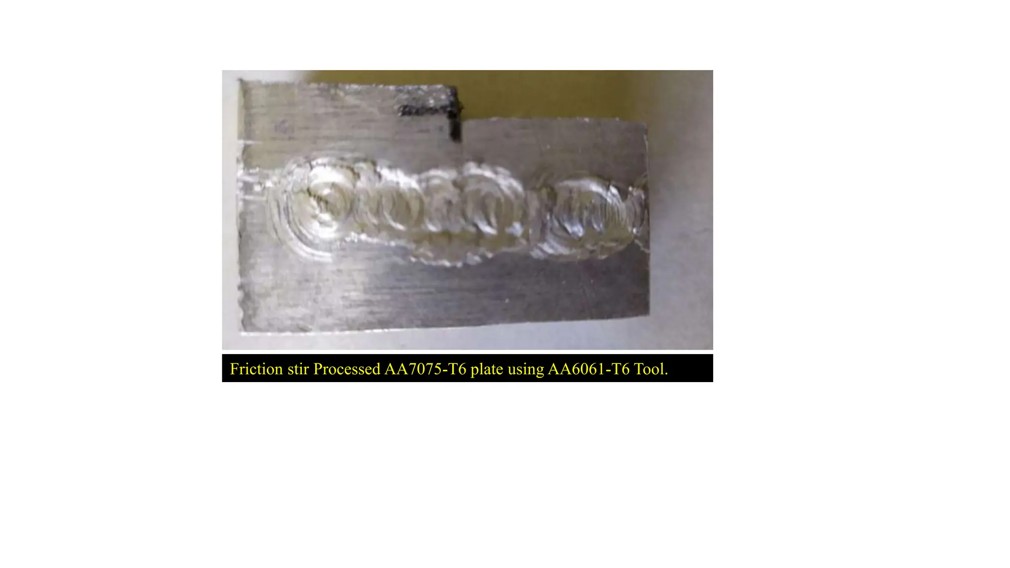 Modification Of Surface Properties Of Aa7075 ­­ By Friction Stir Processing Ppt