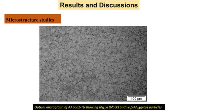 Modification Of Surface Properties Of Aa7075 ­­ By Friction Stir Processing Ppt