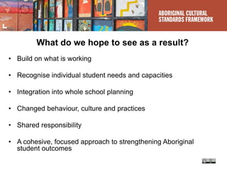 Aboriginal Cultural Standards Framework | PPTX