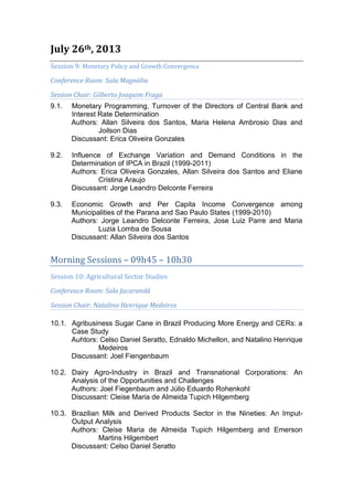 Conference Programming | PDF