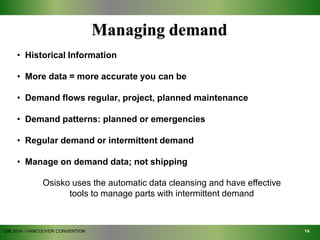 Benefits achieved at Osisko Mining Corp. through optimization inventory ...