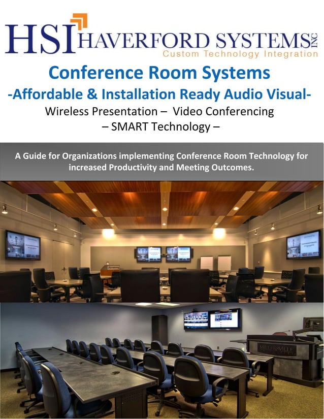 Conference room systems Product Overview | PDF