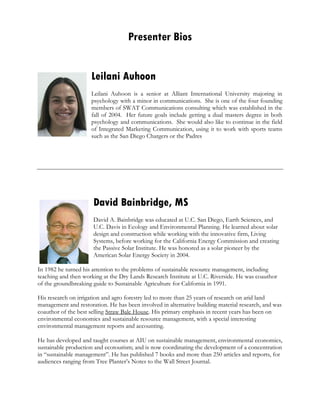 Alliant Leadership Conference Schedule | PDF