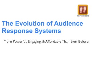 MPI TechCon 14 - The Evolution of Audience Response Systems | PPT