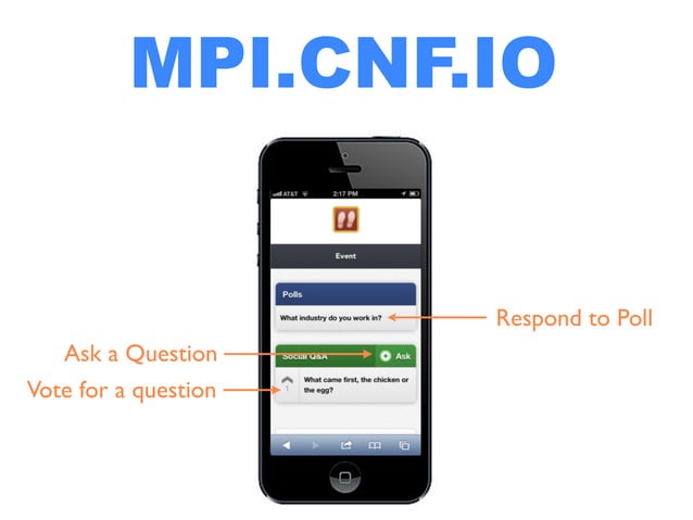 MPI TechCon 14 - The Evolution of Audience Response Systems | PPT