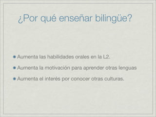 Consejos para los profesores bilingües de Ciencias Sociales | PDF