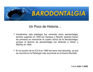 Barodontalgia, Reporte de Siete Casos en Vuelo Real y Simulado | PDF