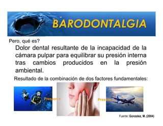 Barodontalgia, Reporte de Siete Casos en Vuelo Real y Simulado | PDF