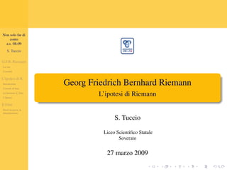 Riemann | PPT