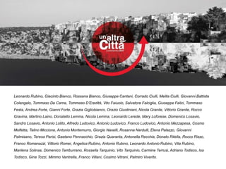 Presentazione di Un'altra Città | PPTX