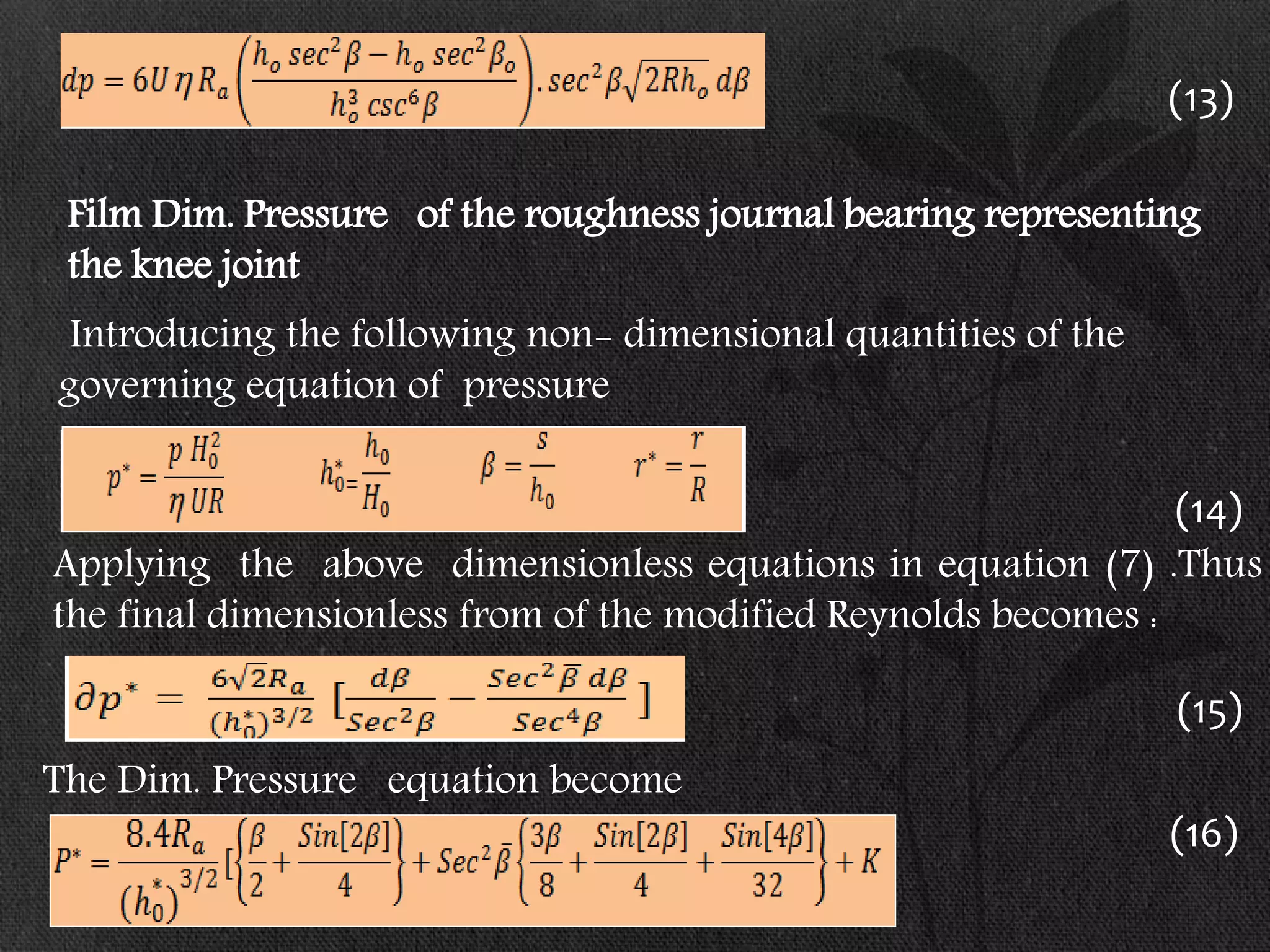 Study surface roughness and friction of synovial human knee joint with ...