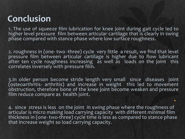 Study surface roughness and friction of synovial human knee joint with ...
