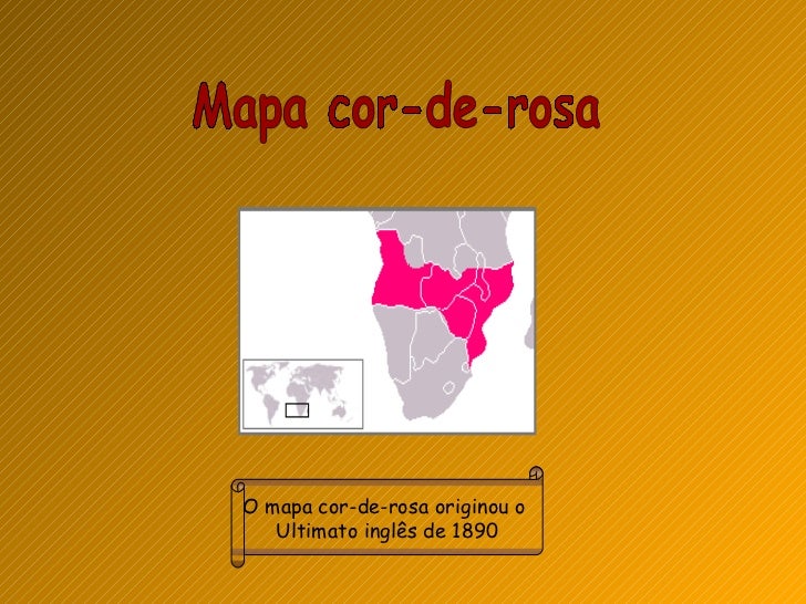 ConferêNcia De Berlim E O Mapa Cor De Rosa
