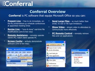 Conferral company overview | PPT