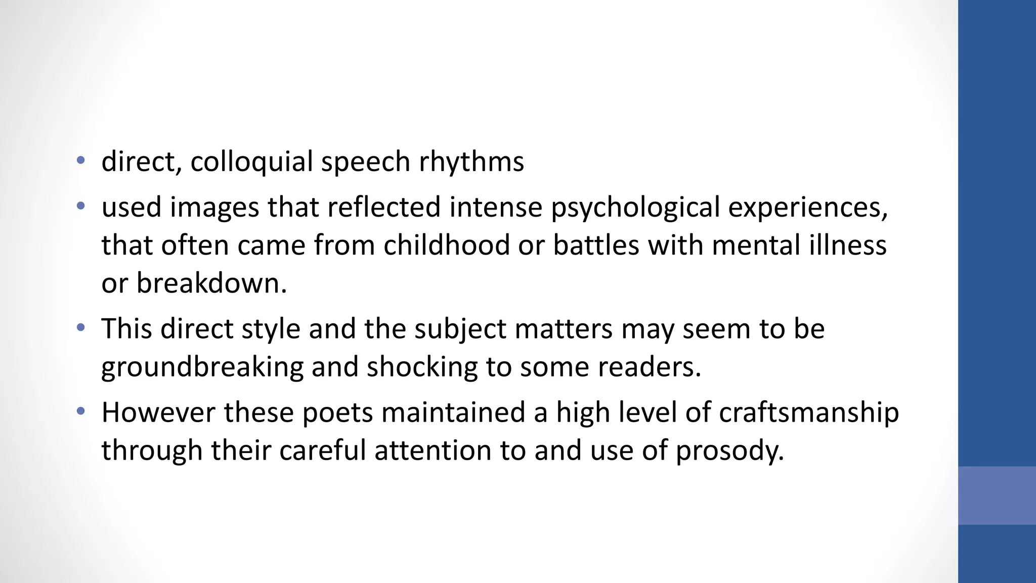 Confessional Poetry | PPTX