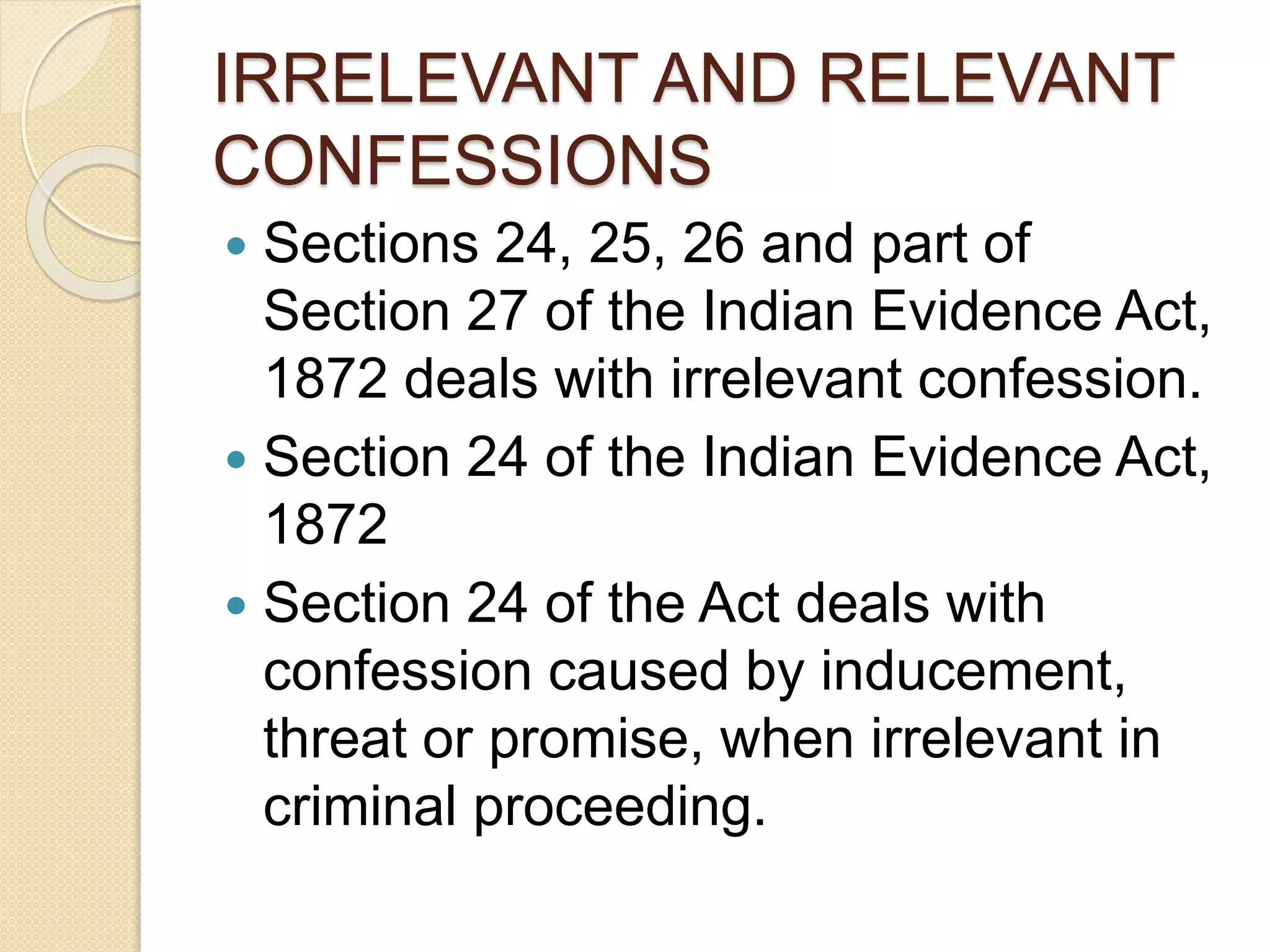 Confession an analysis | PPTX