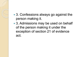 Confession an analysis | PPTX