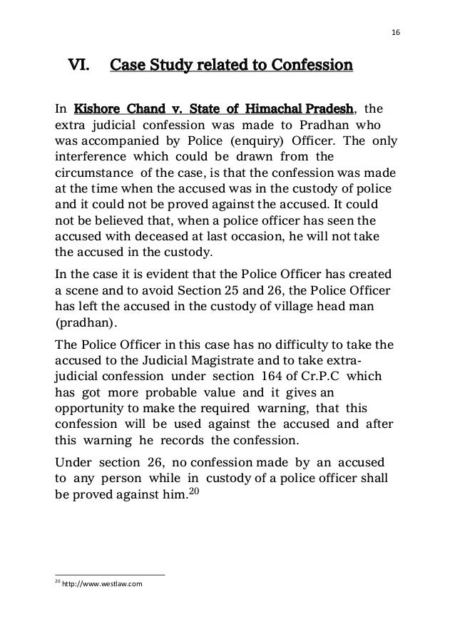 Confession an overview