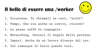 Confessioni di una slash worker | PPT