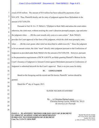 Confessions of Judgement in Kyko Global Inc vs Madhavi Vuppalapati ...