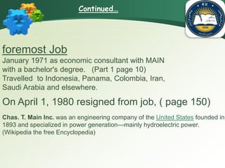 Confession of an economict hitman | PPTX