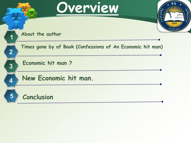 Confession of an economict hitman | PPT