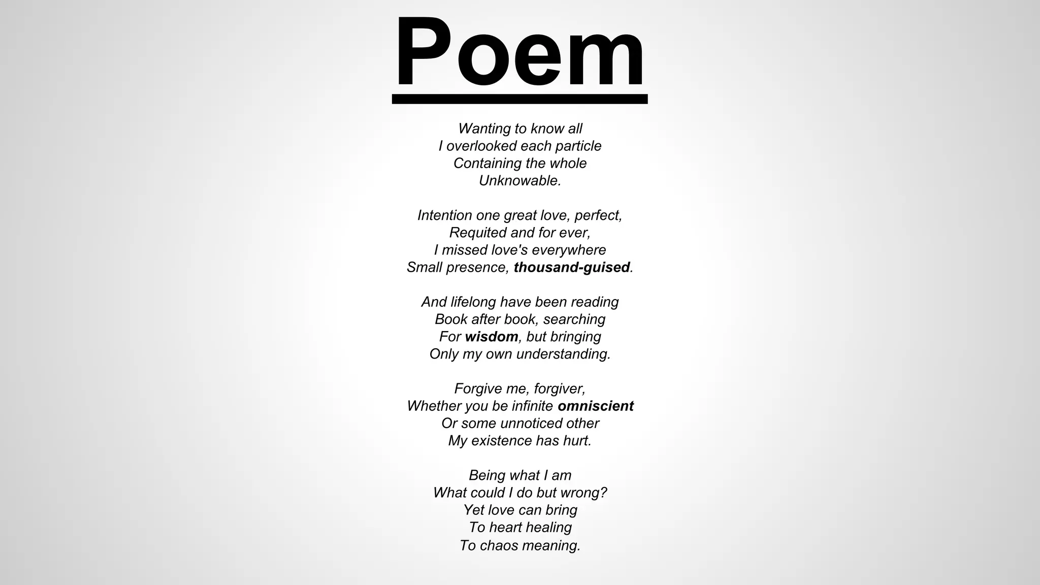 Confessions by kathleen raine | PPTX