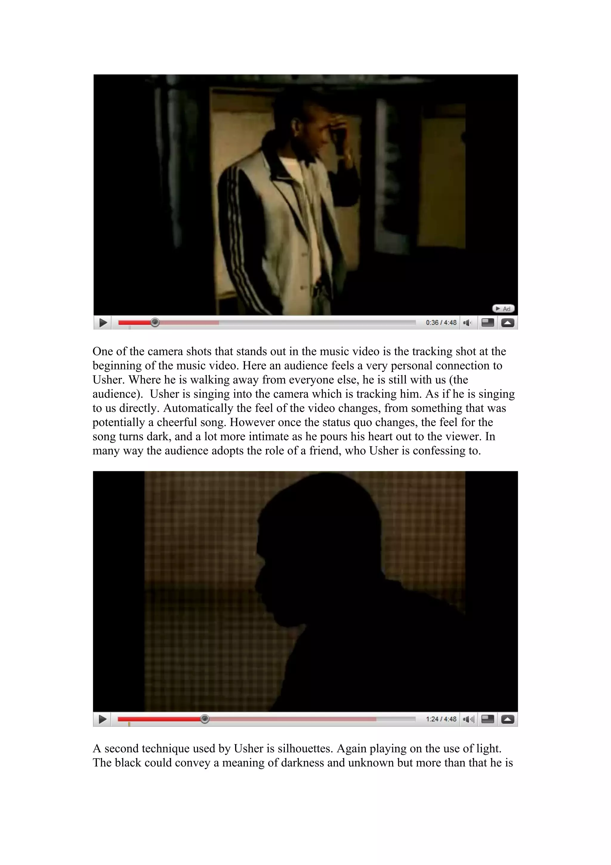 Confessions Music Video Analysis | PDF