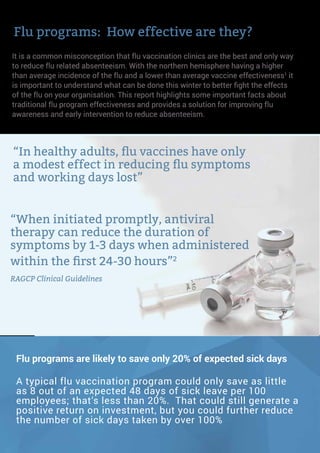 Confessions of a flu vaccination program | PDF