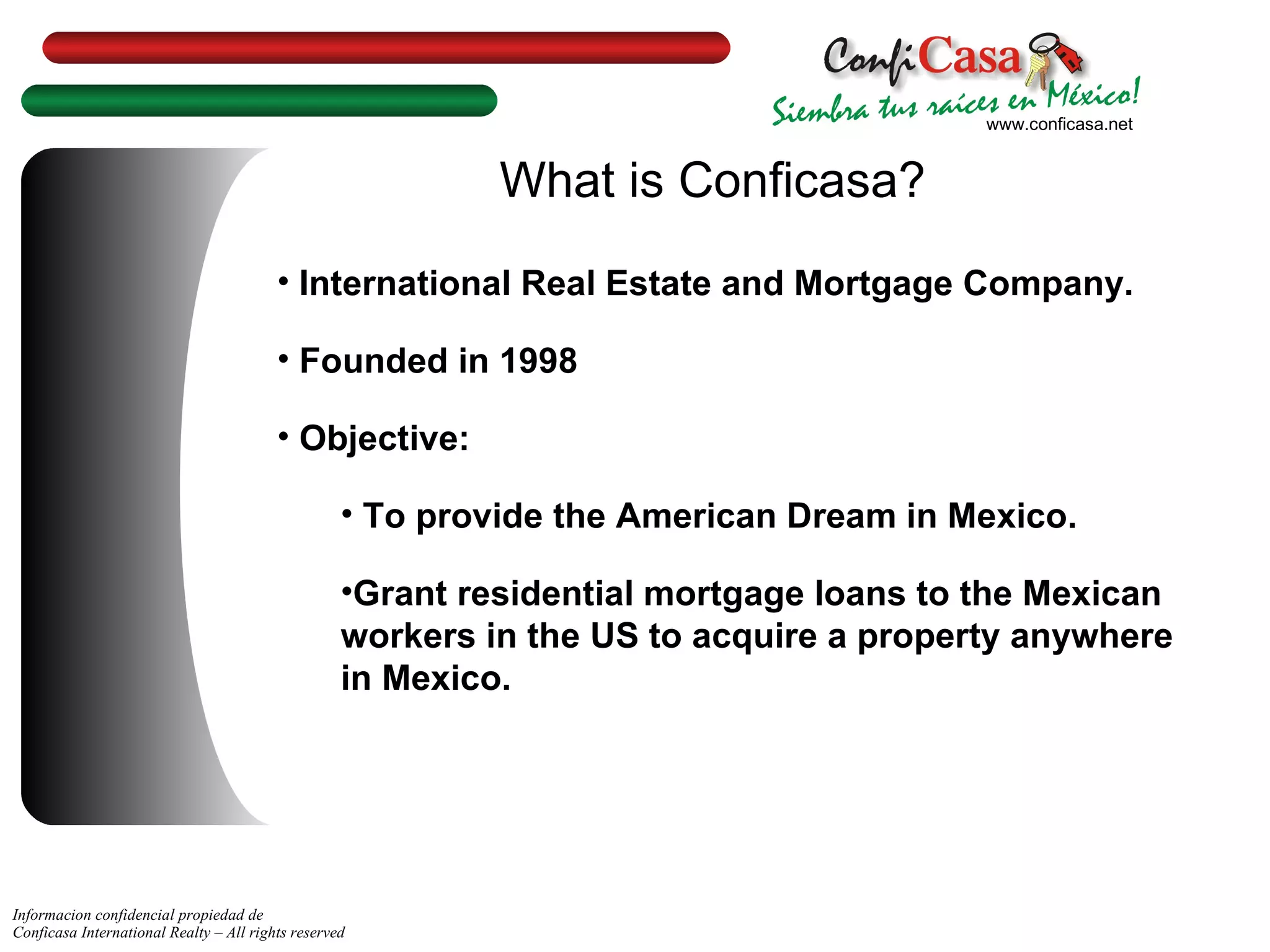 Confi Casa Presentation | PPT